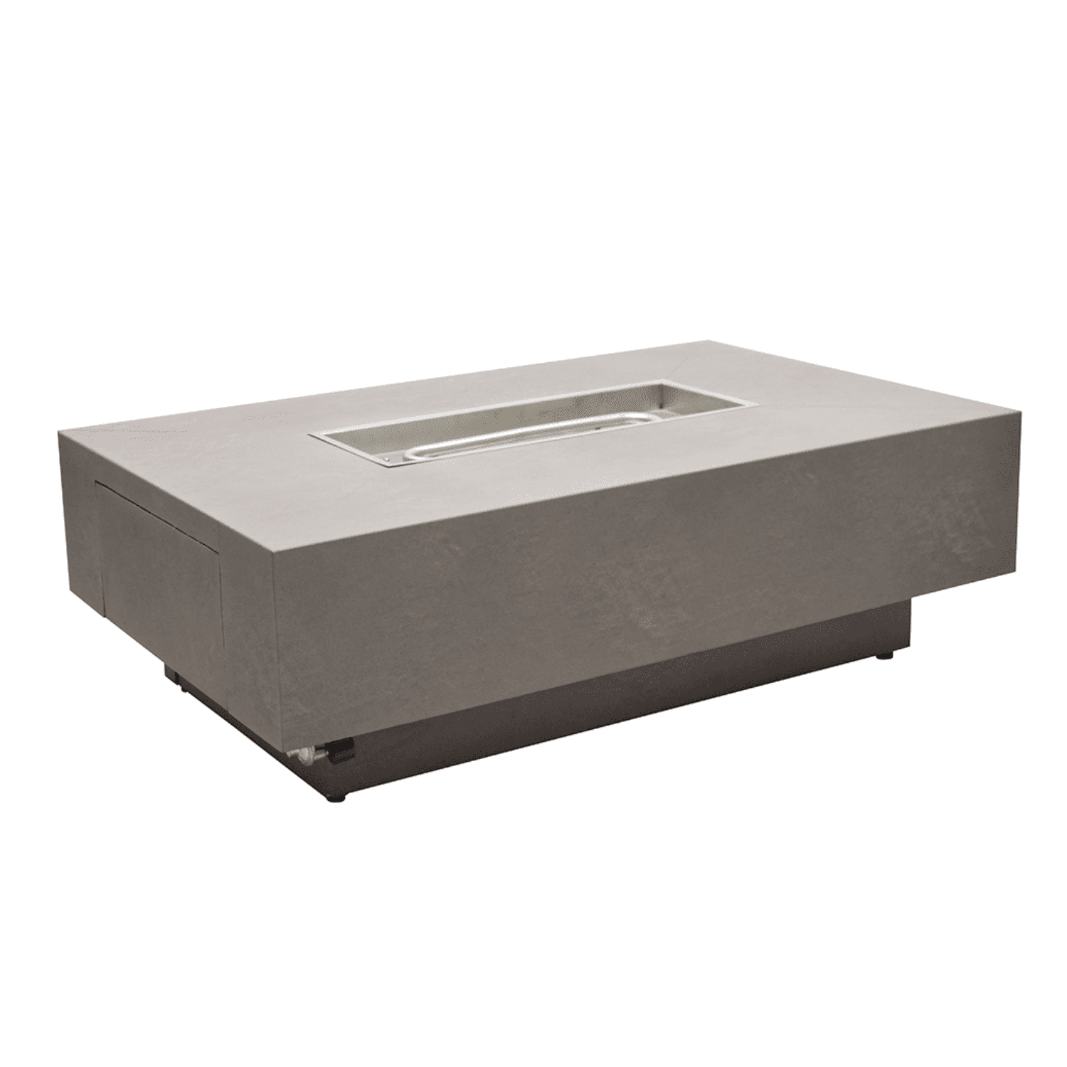 Patio Renaissance 36" x 58" Faux Concrete Fire Pit | Sonoma Backyard ...